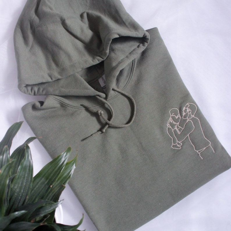 Custom Photo Shirt for Dad Father's Day Embroidered Sweatshirt HCMD007 ...